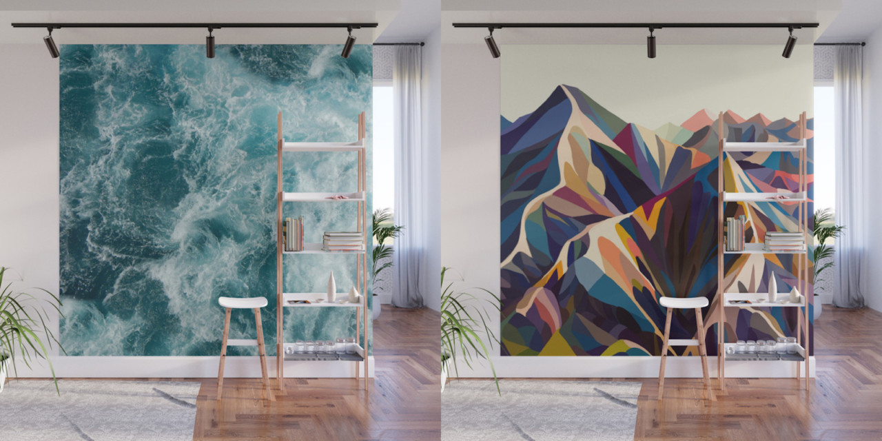 Murals in interior design