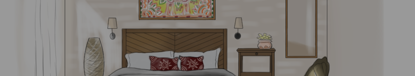 3D sketch vs. 3D render - Sheraspace | Interiors that reflect you